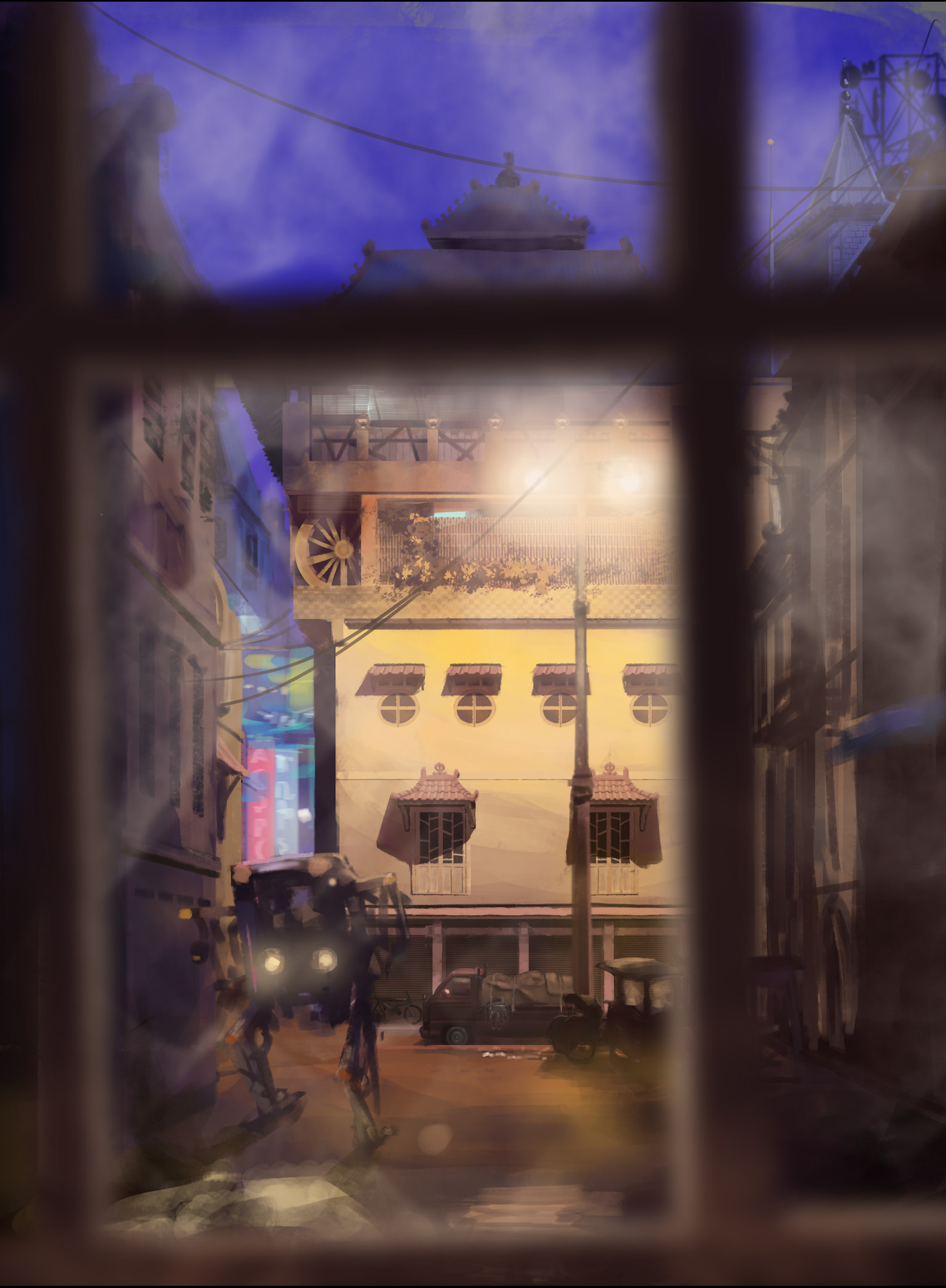 ArtStation - Through the window