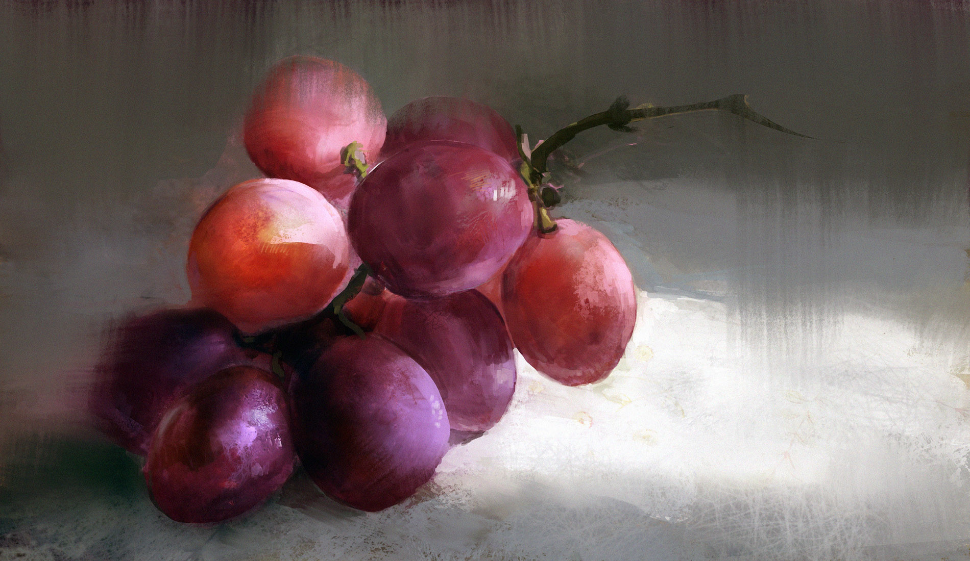 ArtStation - practice.grape color study