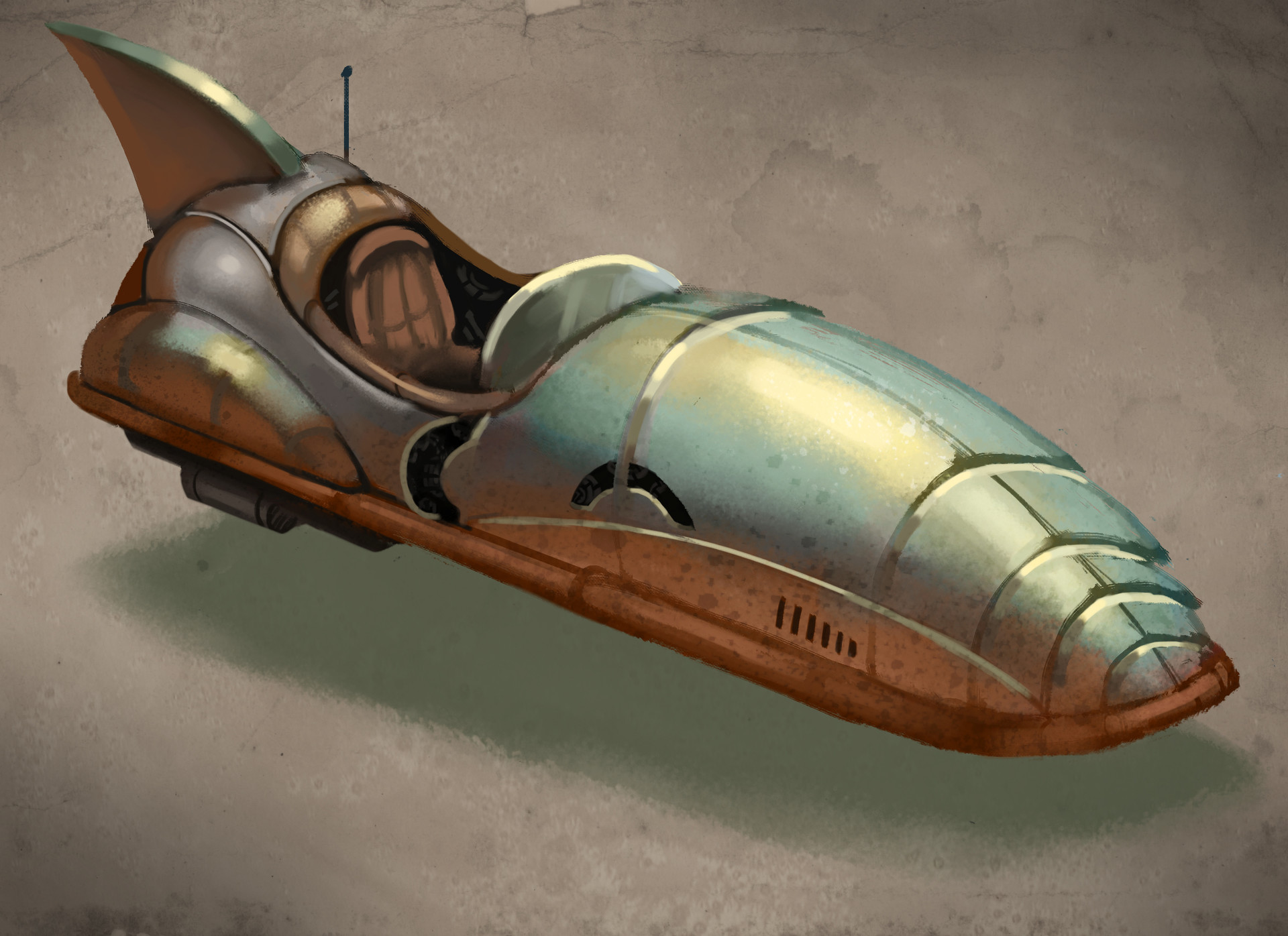 ArtStation - Hovercraft design
