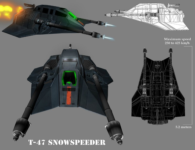 ArtStation - Snowspeeder