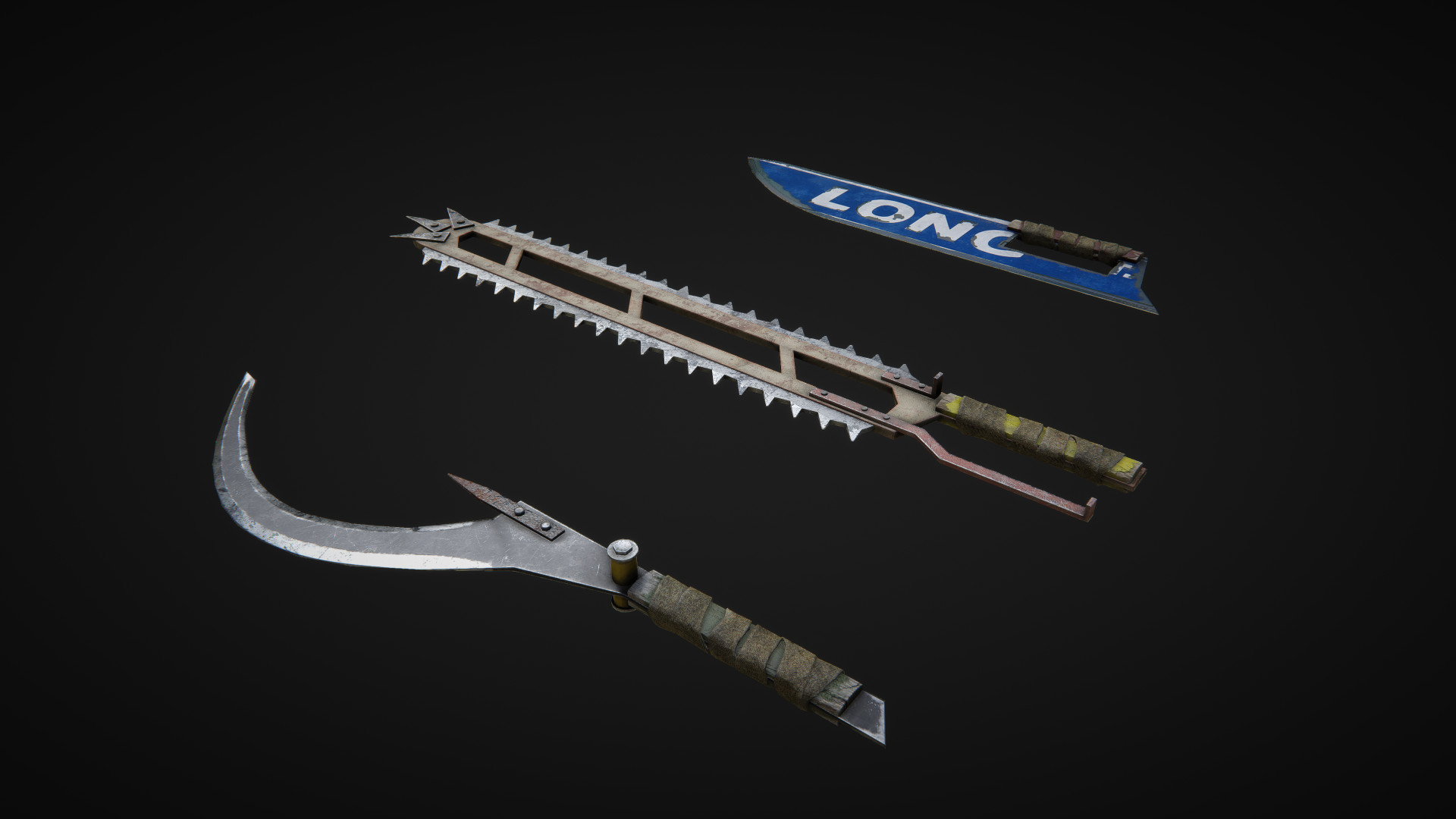 ArtStation - Post Apocalyptic Weapons 2