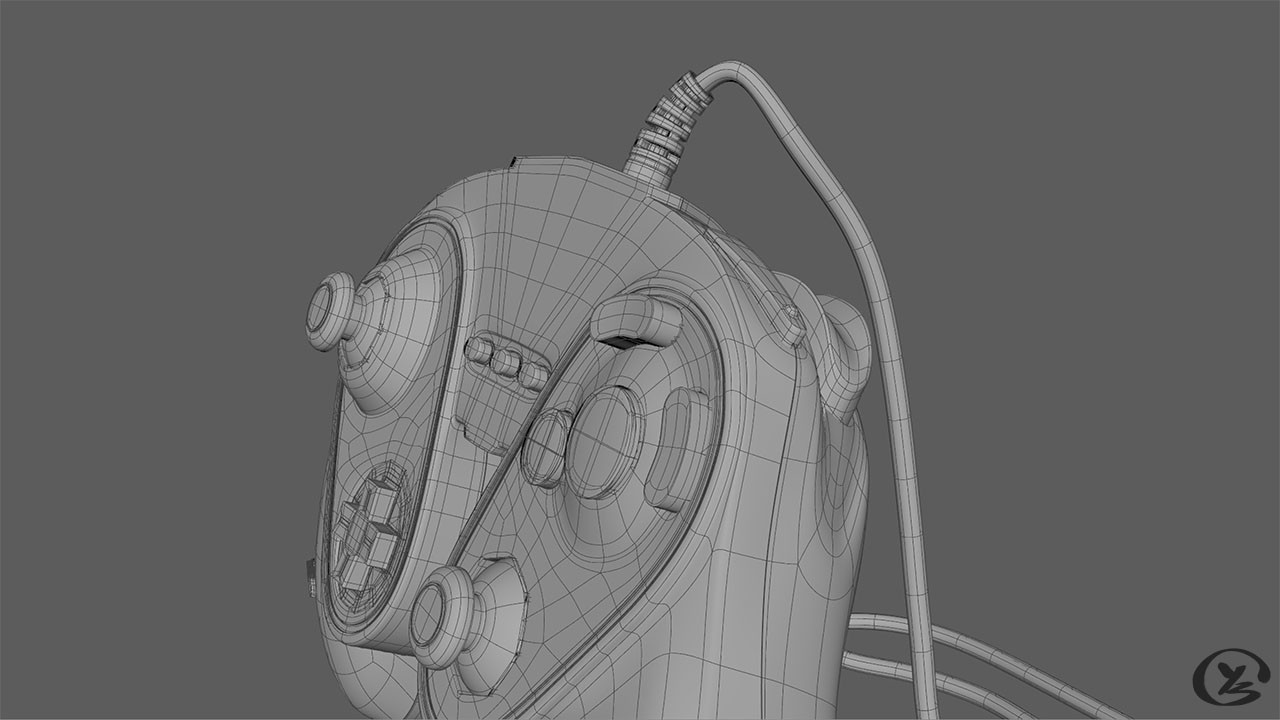 Yvonne Zacharias - Wii U Gamecube controller Yoshi Design