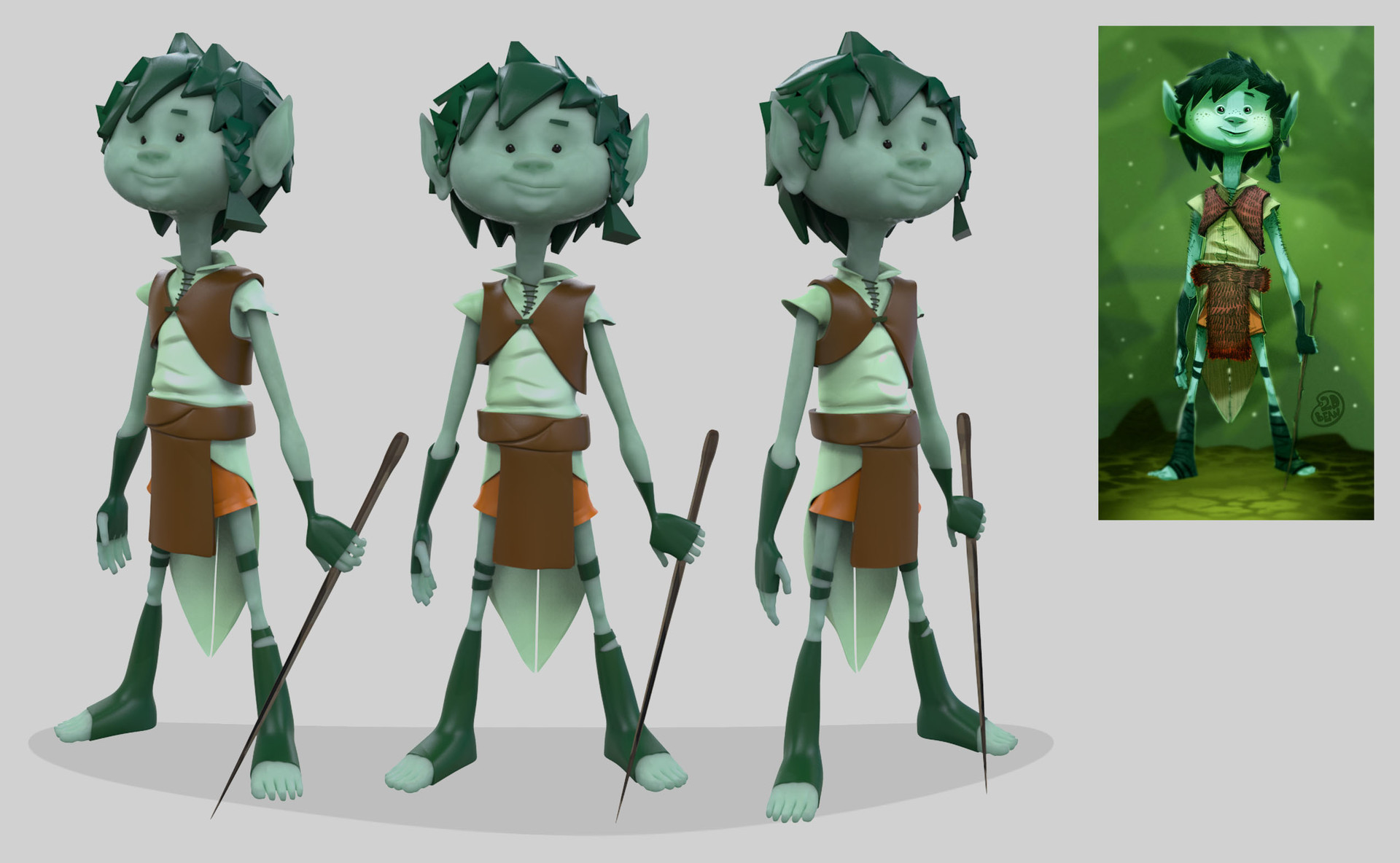 ArtStation - Keef the Elfling 3d