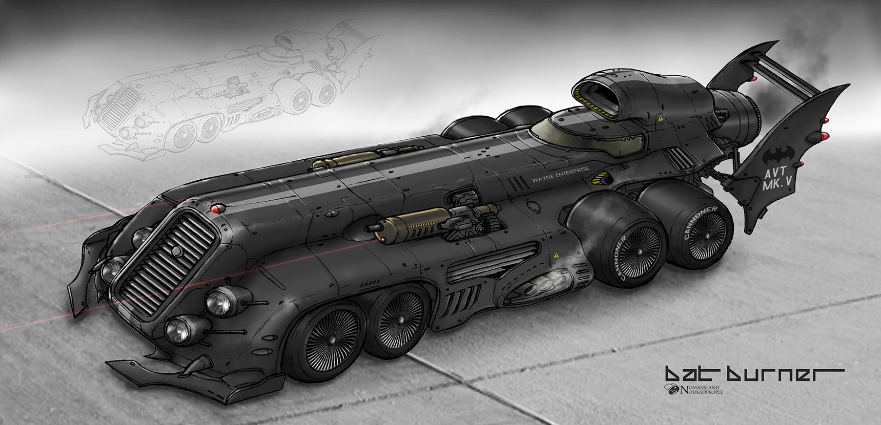 ArtStation - Bat Burner