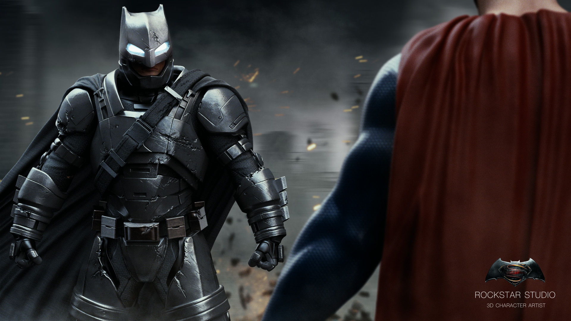 ArtStation - BATMAN Vs SUPERMAN [fanmade]