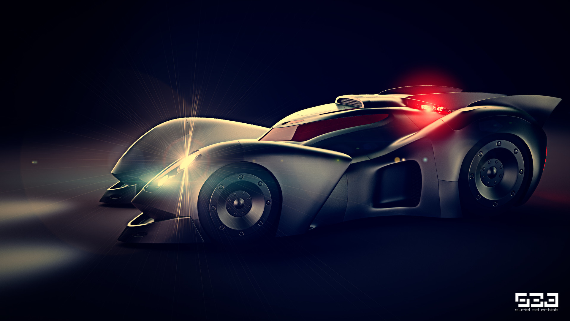 ArtStation - Chuckdee Batmobile