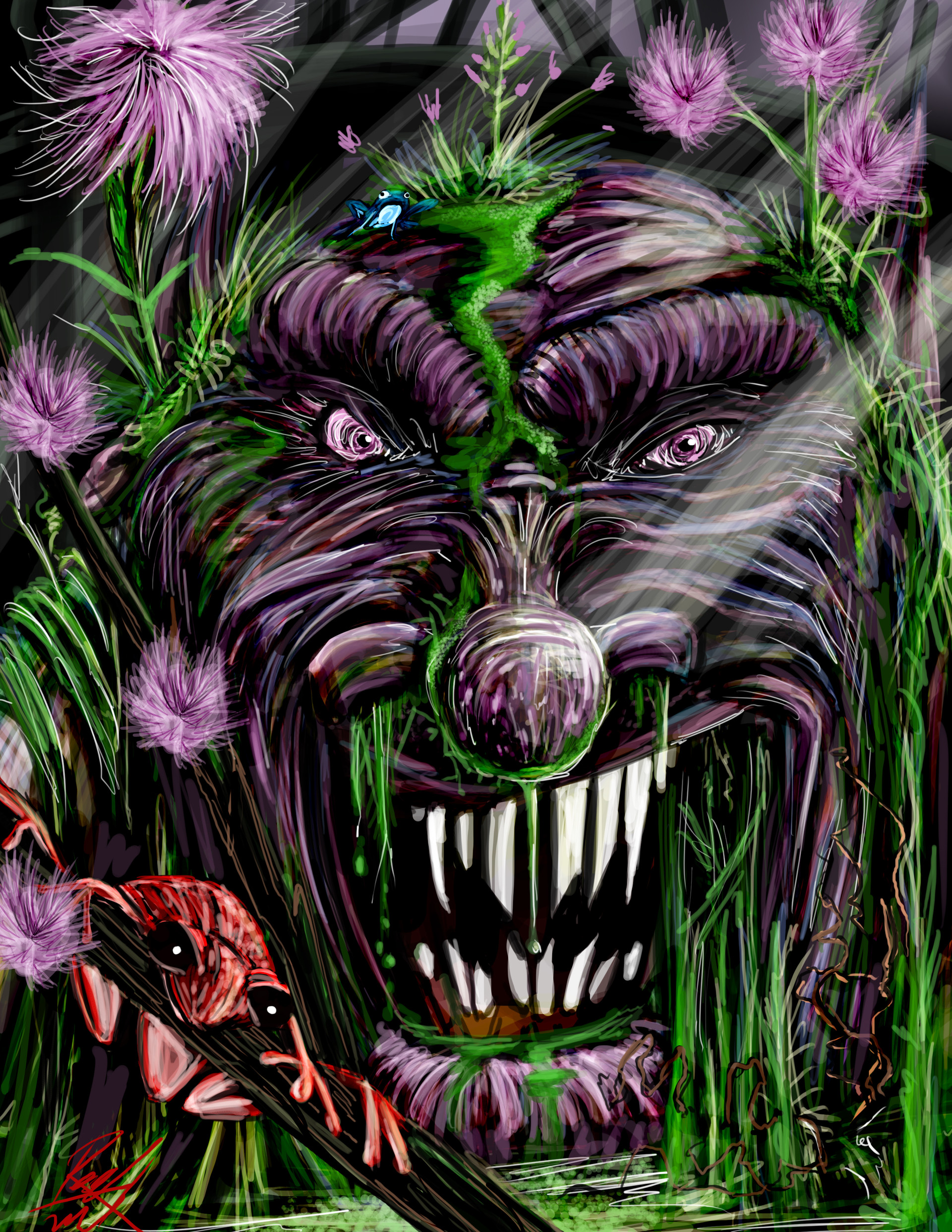 ArtStation - swamp troll