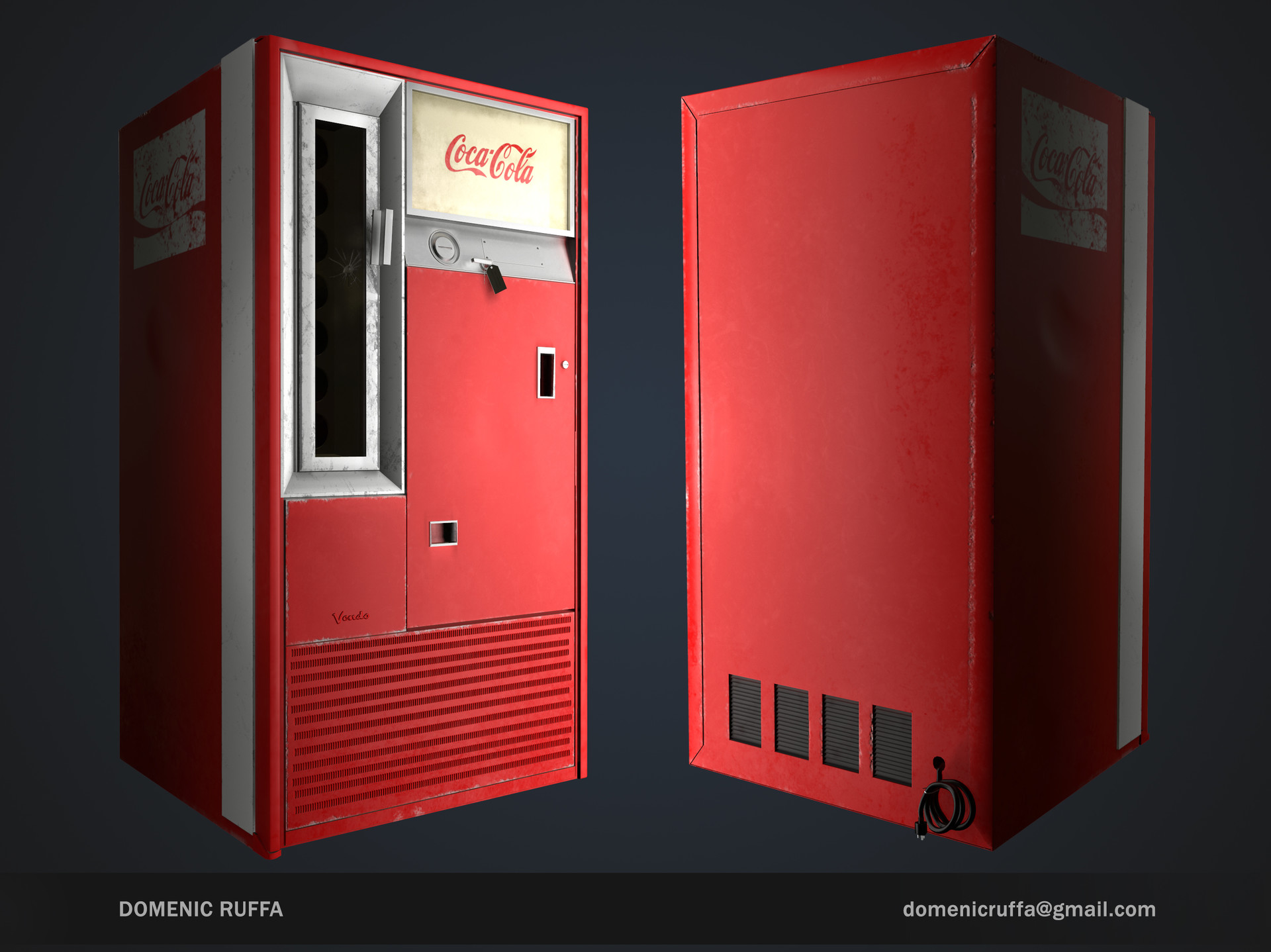 ArtStation - Coke Machine