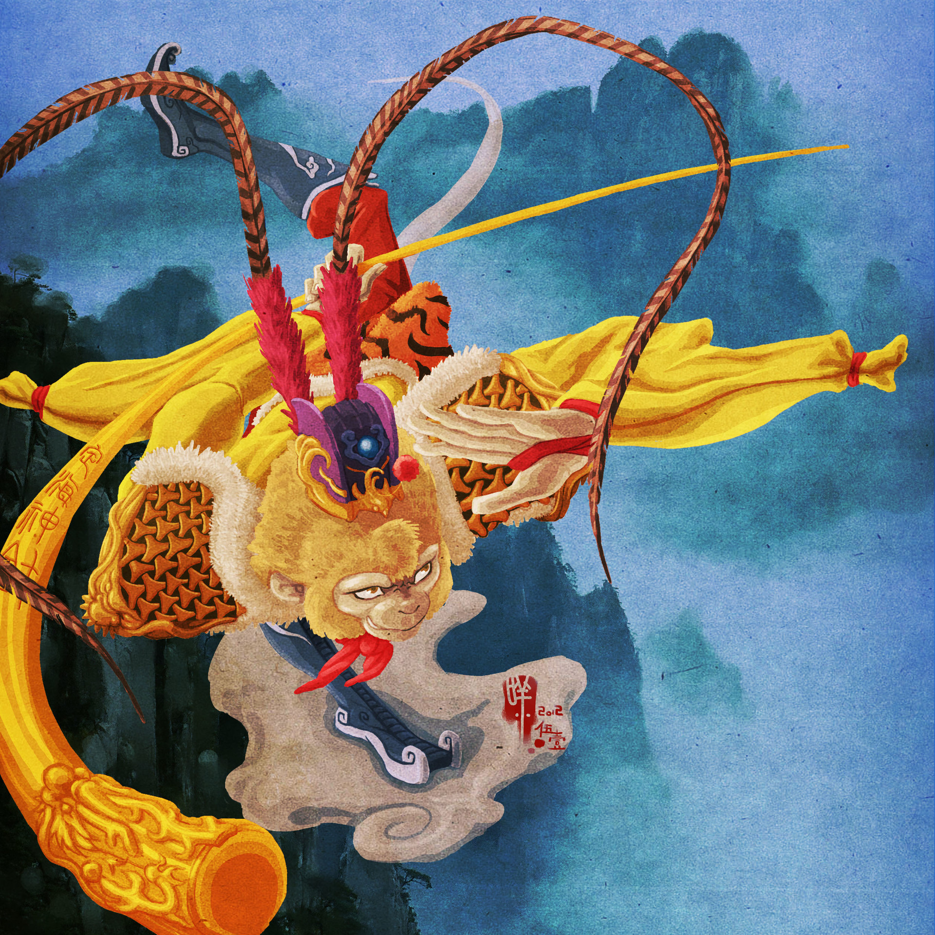 ArtStation - Great Sage Equalling Heaven - Sun Wukong