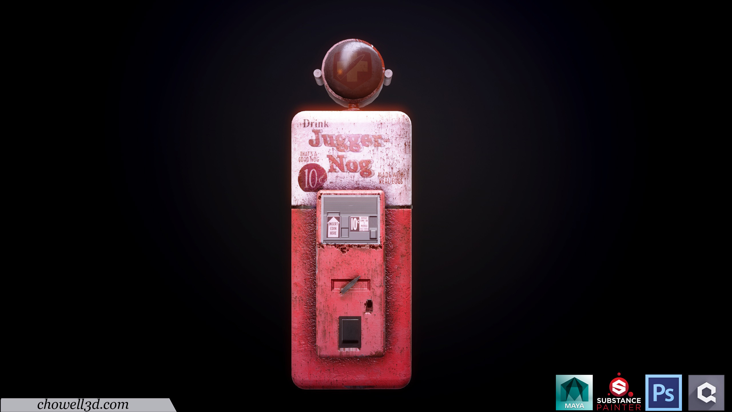 christopher chowell - Juggernog Vending Machine (Call Of Duty)