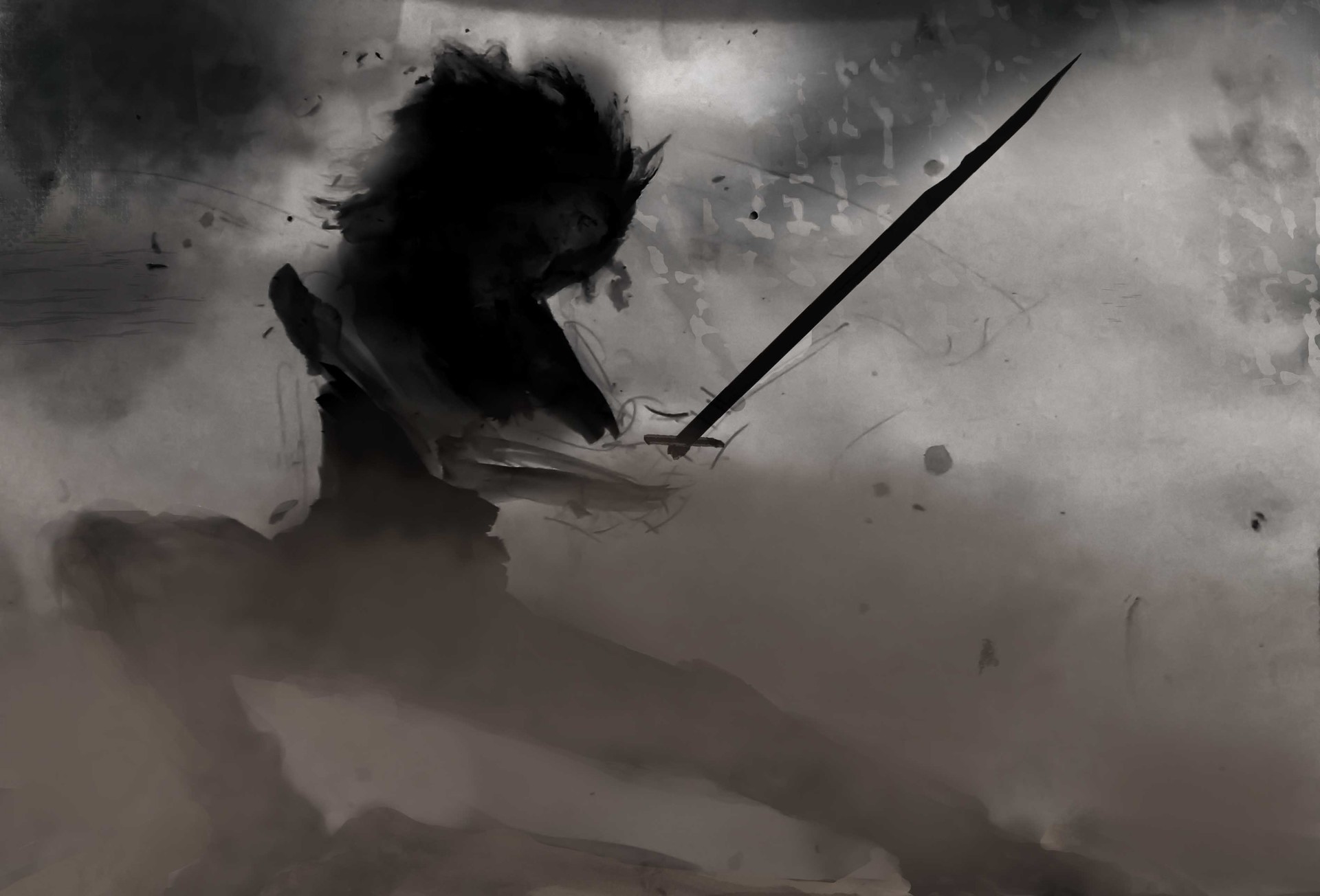 ArtStation - Fast watercolour with digital tweaks