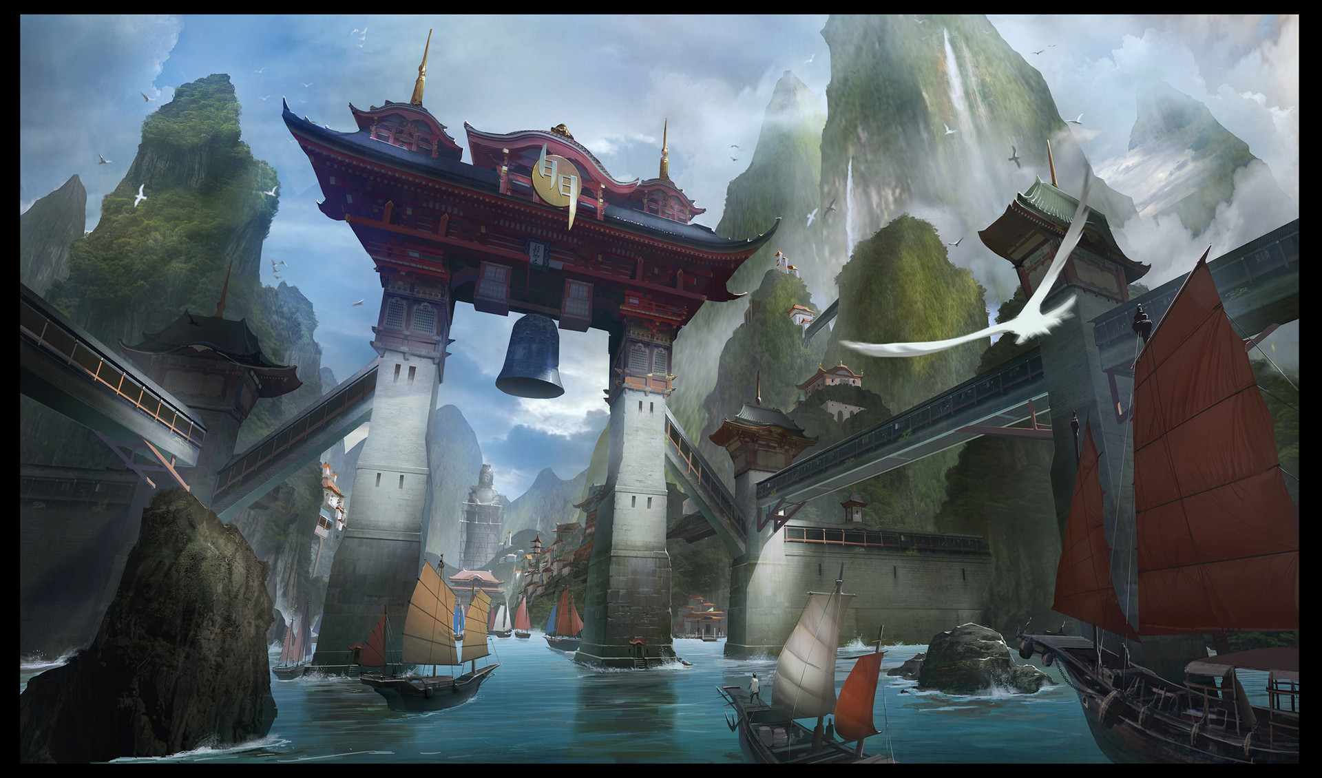 ArtStation - Ancient chinese city