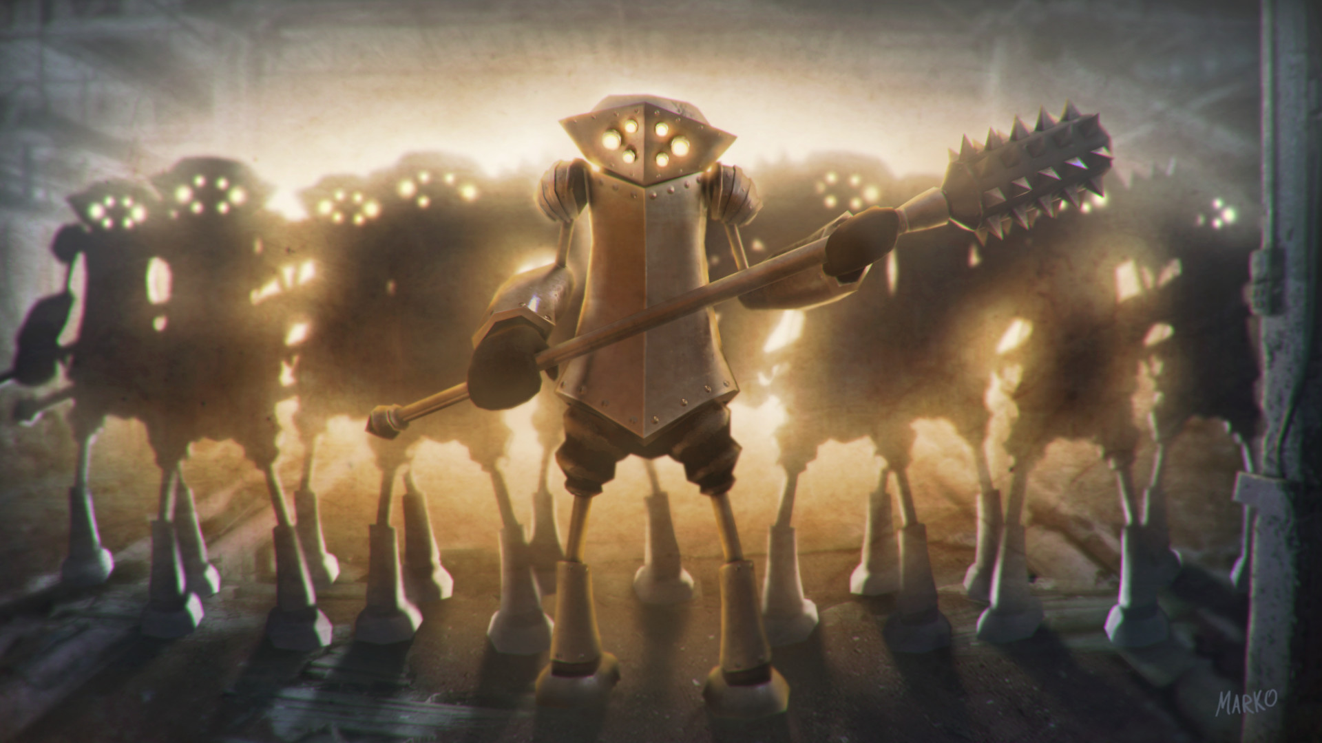 ArtStation - Robot Gang