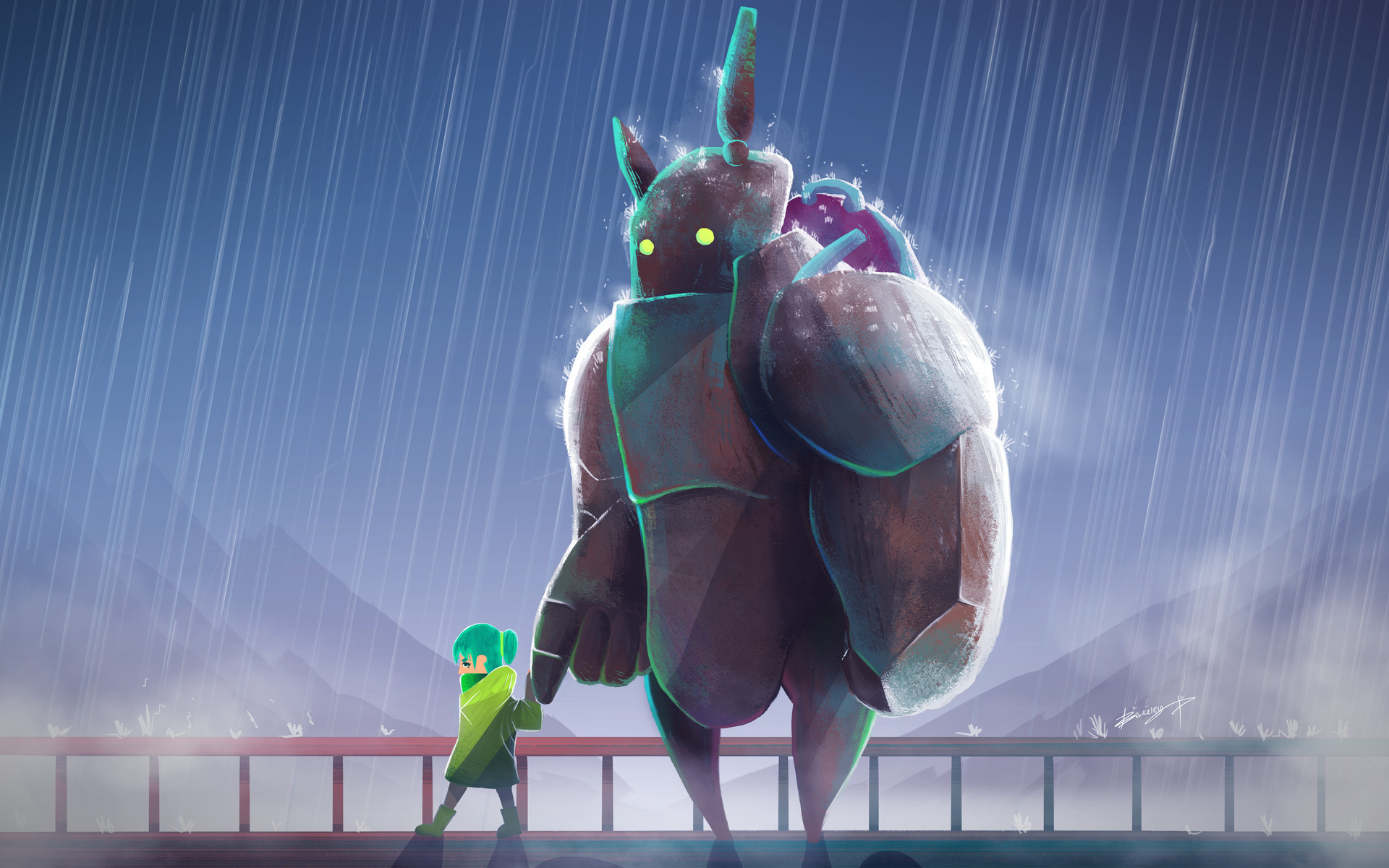 ArtStation - Big Bro-Bot