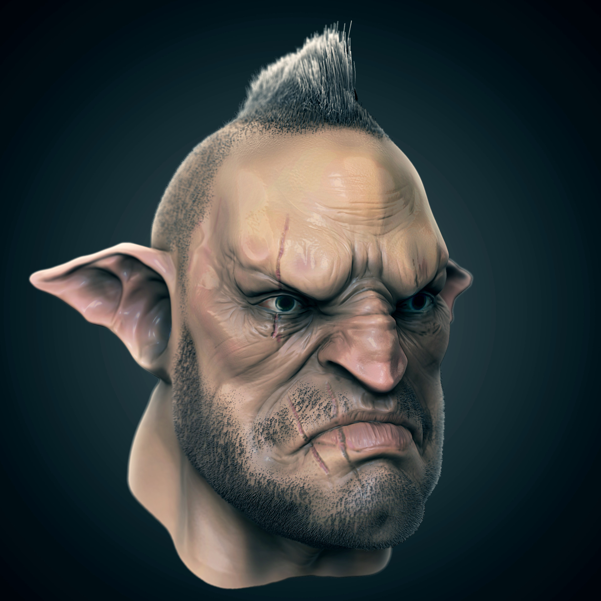 half goblin half elf