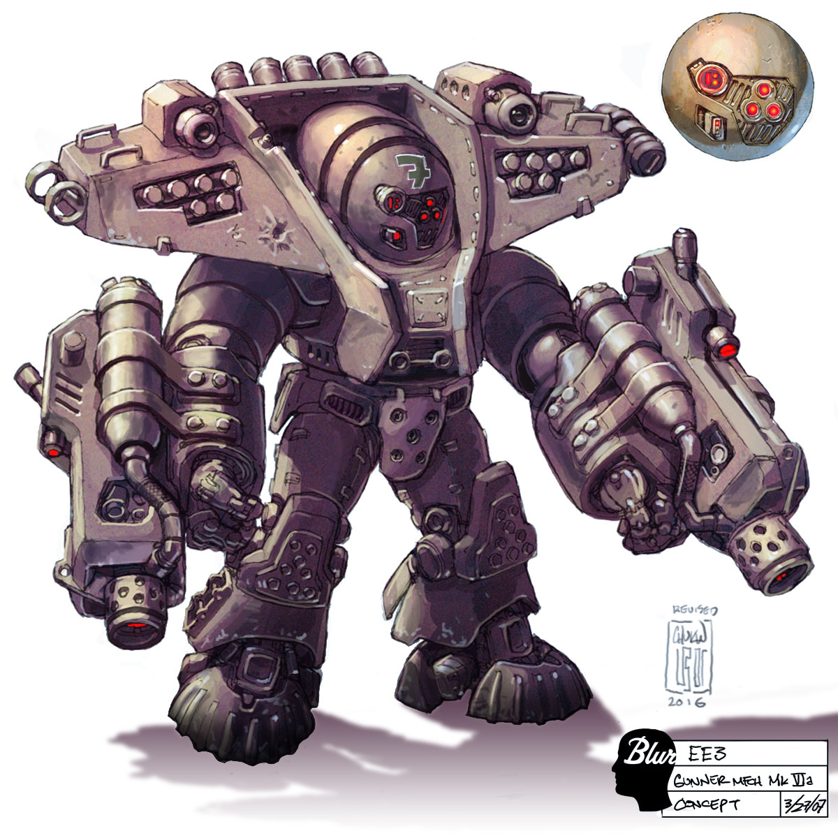 ArtStation - GunnerMech