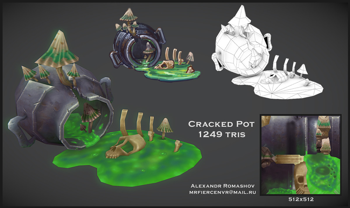 ArtStation - Cracked Pot