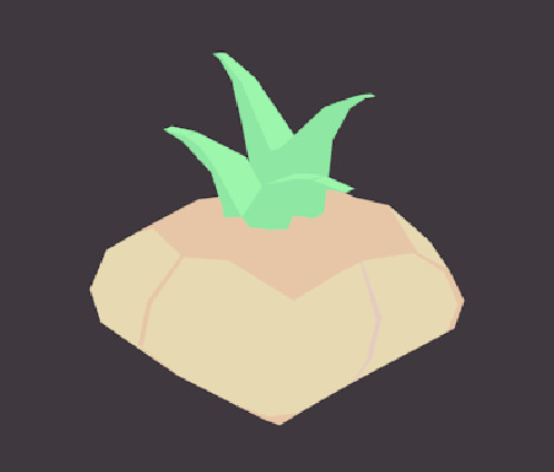 ArtStation - Low_Poly Turnip