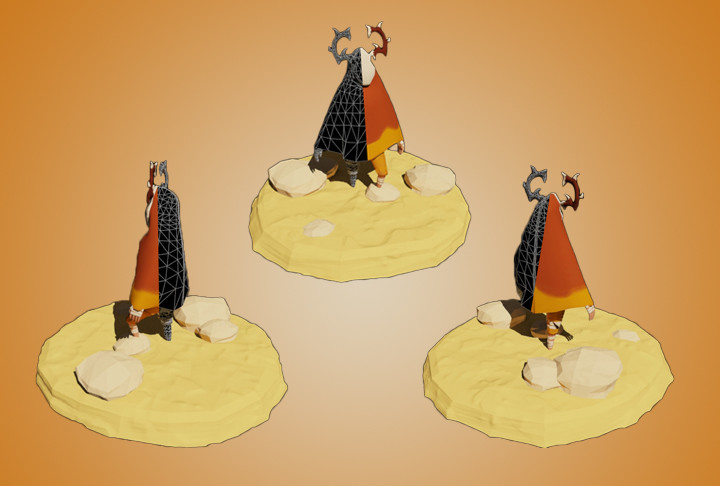 ArtStation - Dae - Lowpoly Character