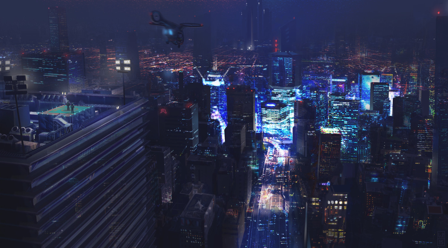 ArtStation - Cityscape 1