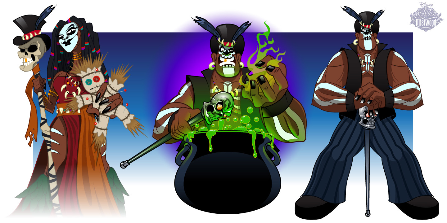 ArtStation - Ghosts of Mistwood Character art