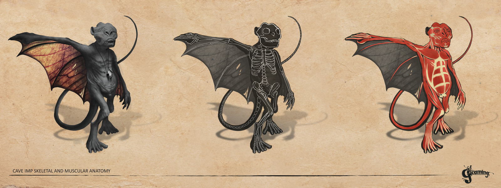 Jack Nesbit - Cave Imp - Creature Design