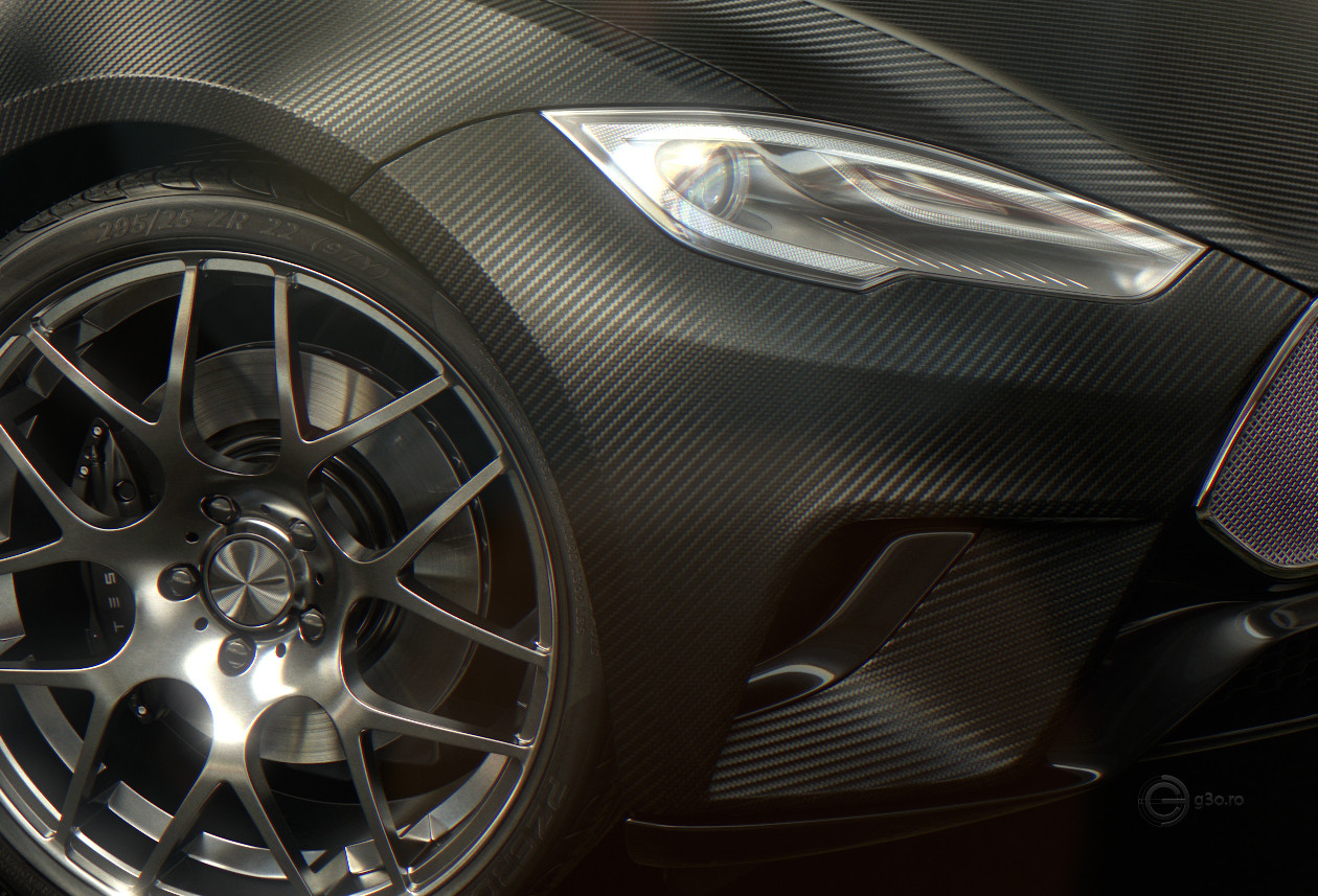 ArtStation - TMS roof (carbon)