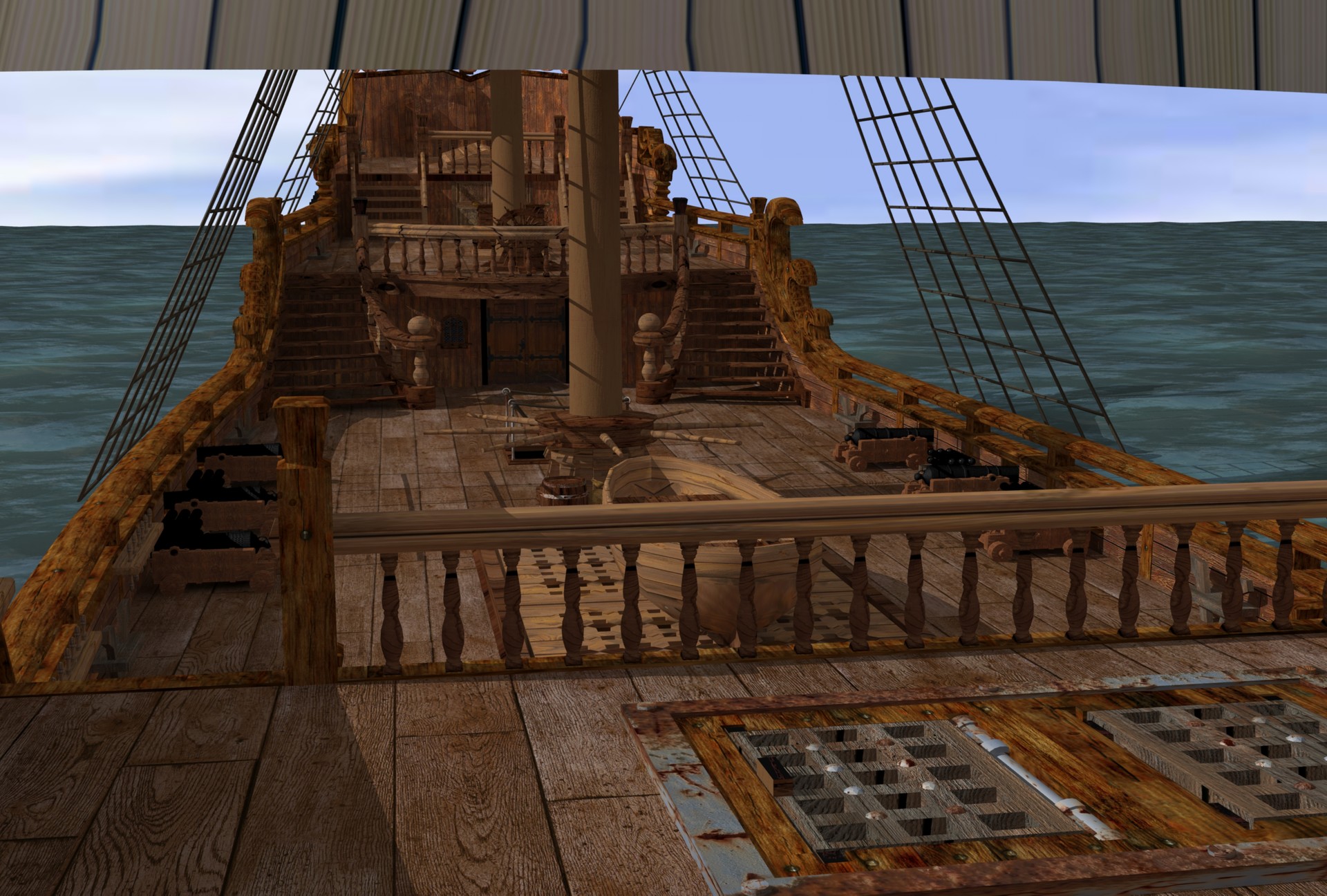 ArtStation - pirate ship