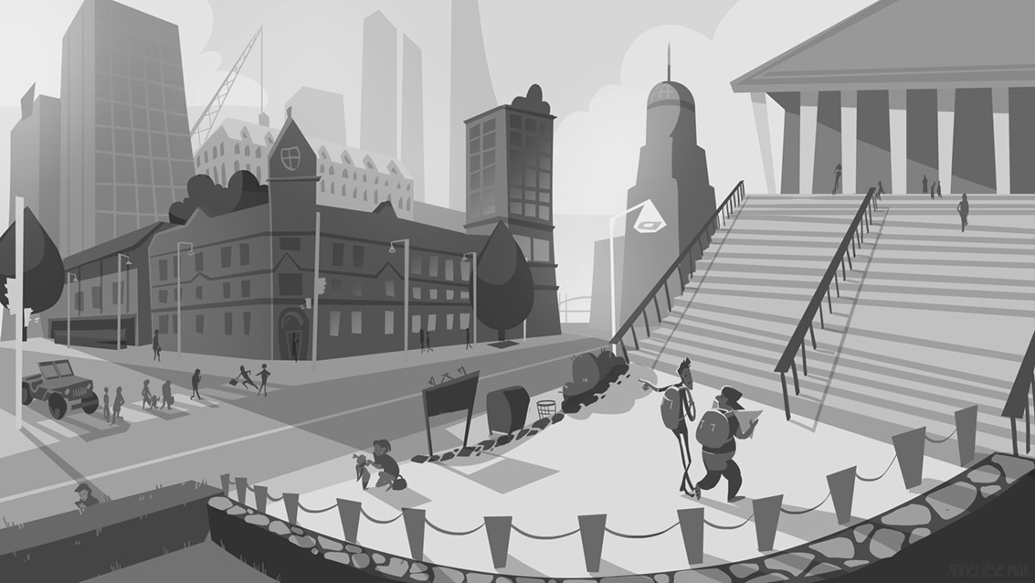 ArtStation - City landscape