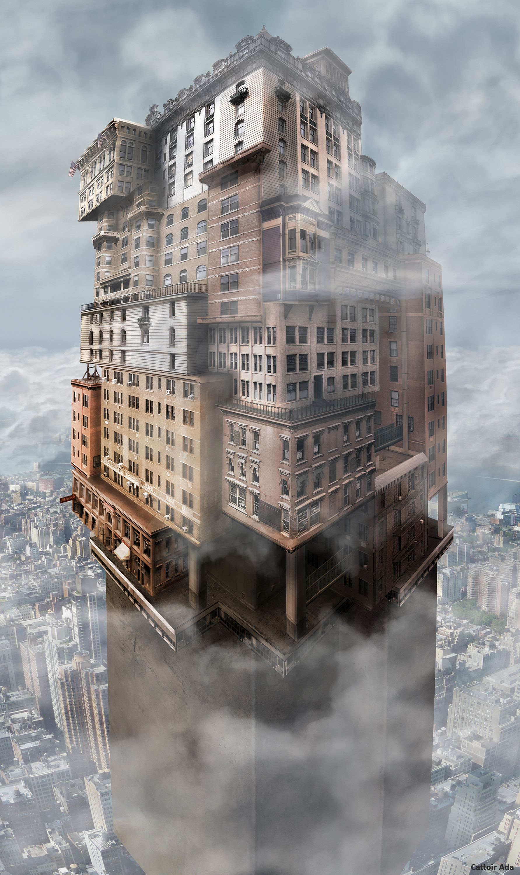 ArtStation - Matte Painting: The Tower