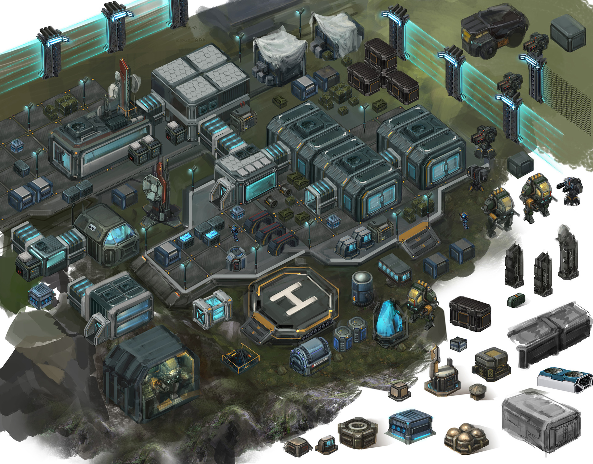 ArtStation - jungle_base