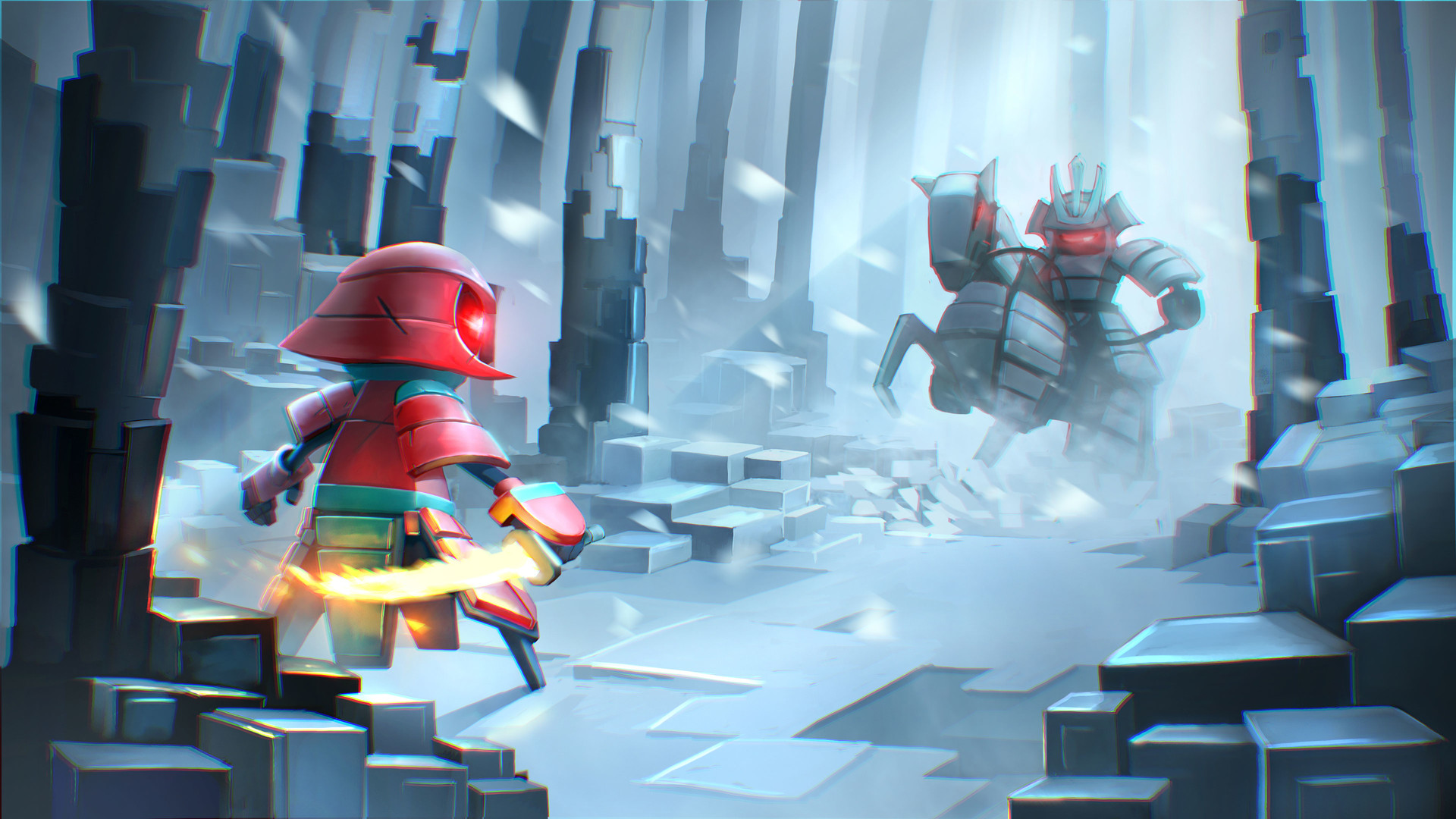 ArtStation - BITUP snow fight