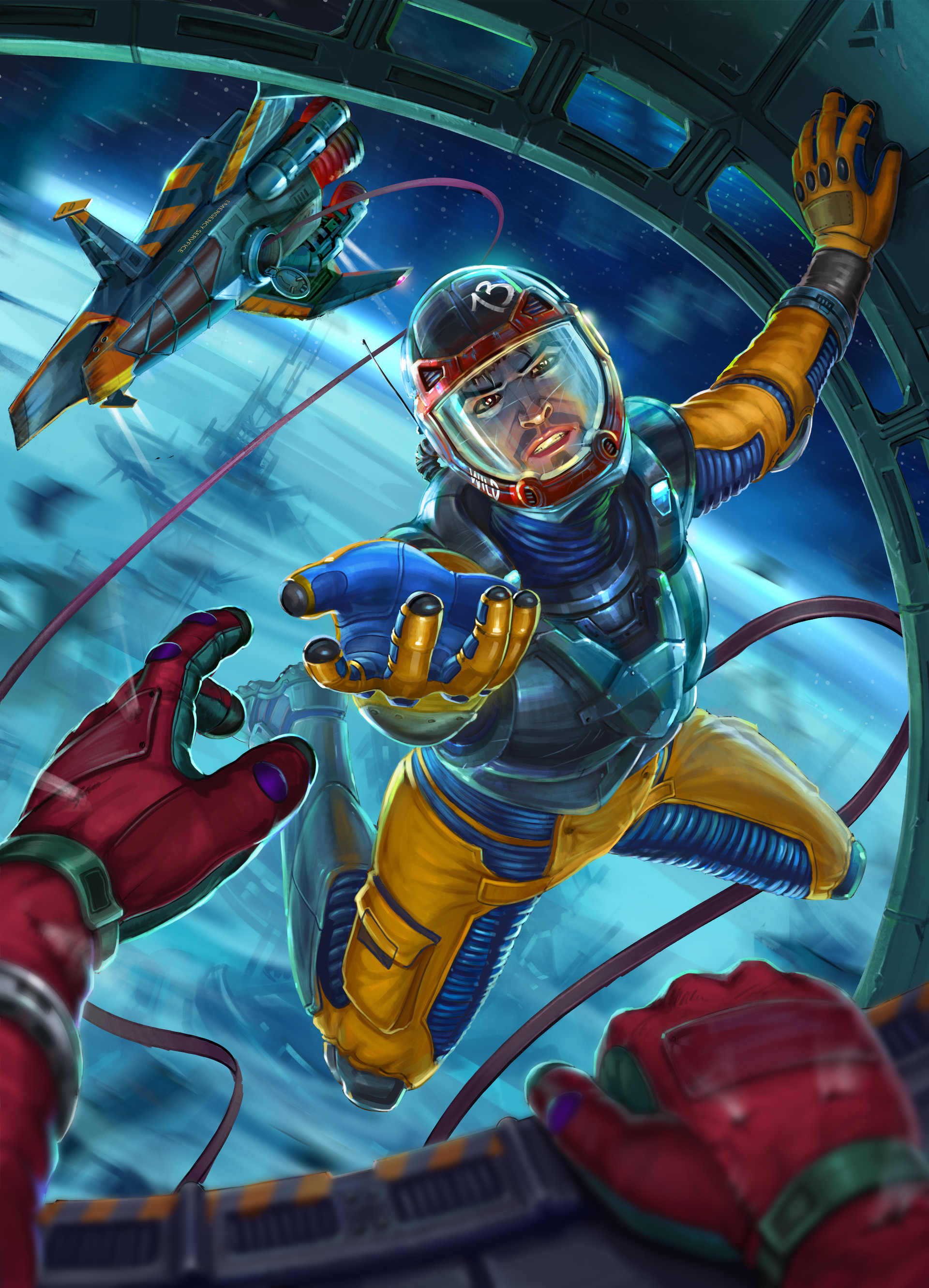 ArtStation - Space trap