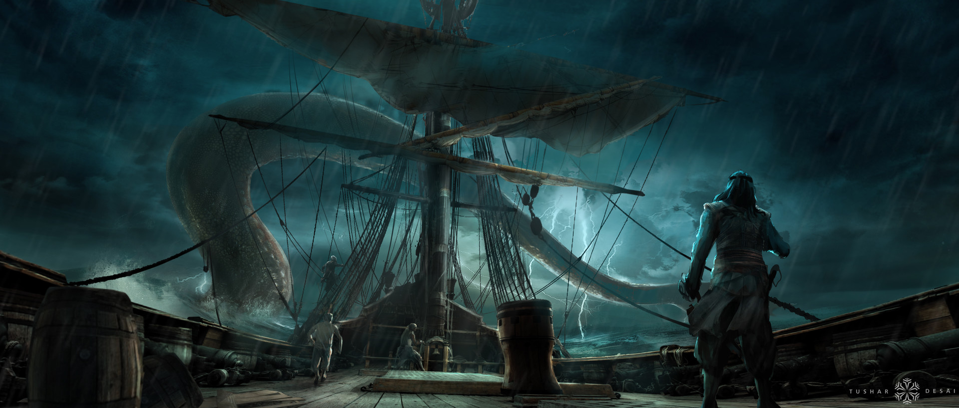 ArtStation - Test concept- sinbad