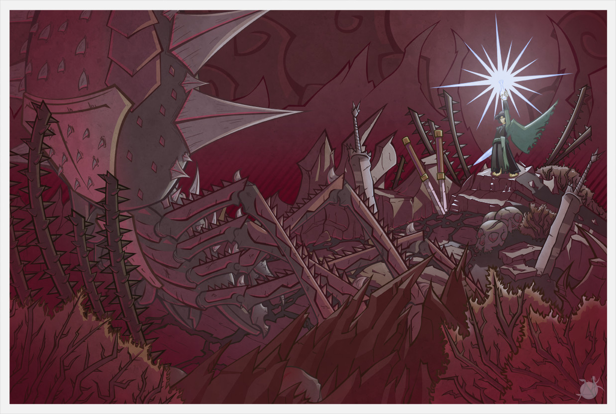 ArtStation - Sam Fights Shelob