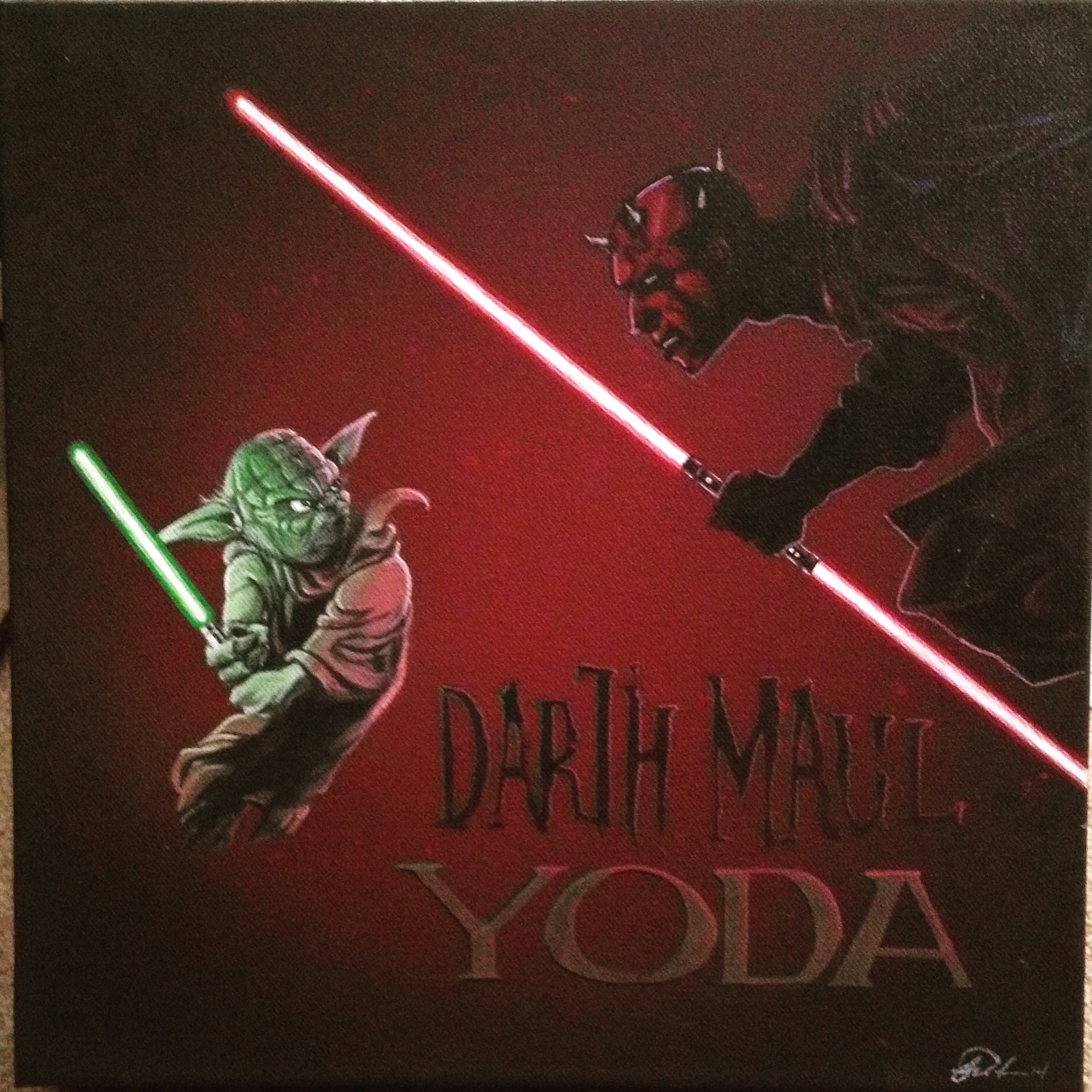 Darth Maul Vs Yoda