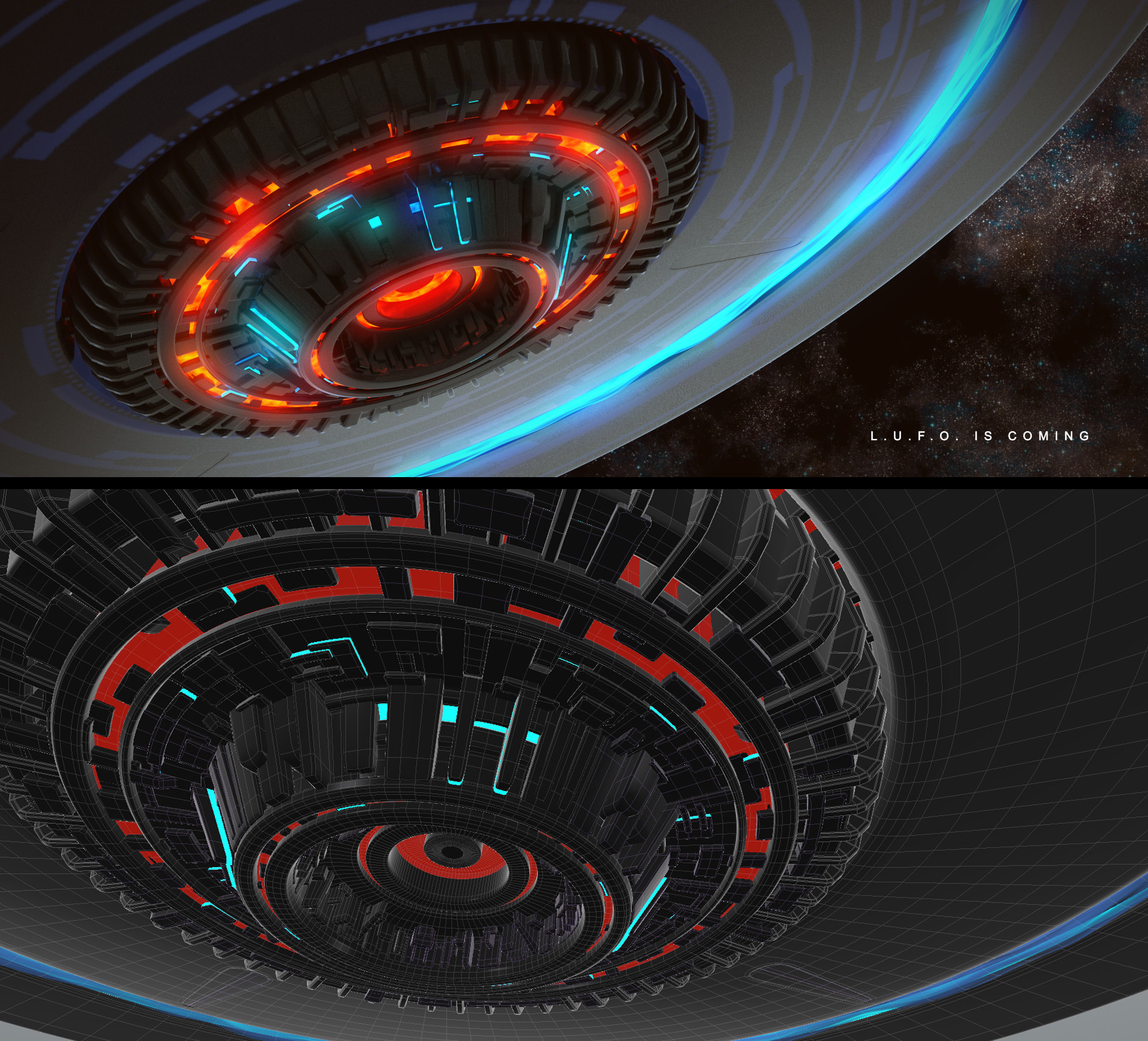 ArtStation - L.U.F.O. little detail...