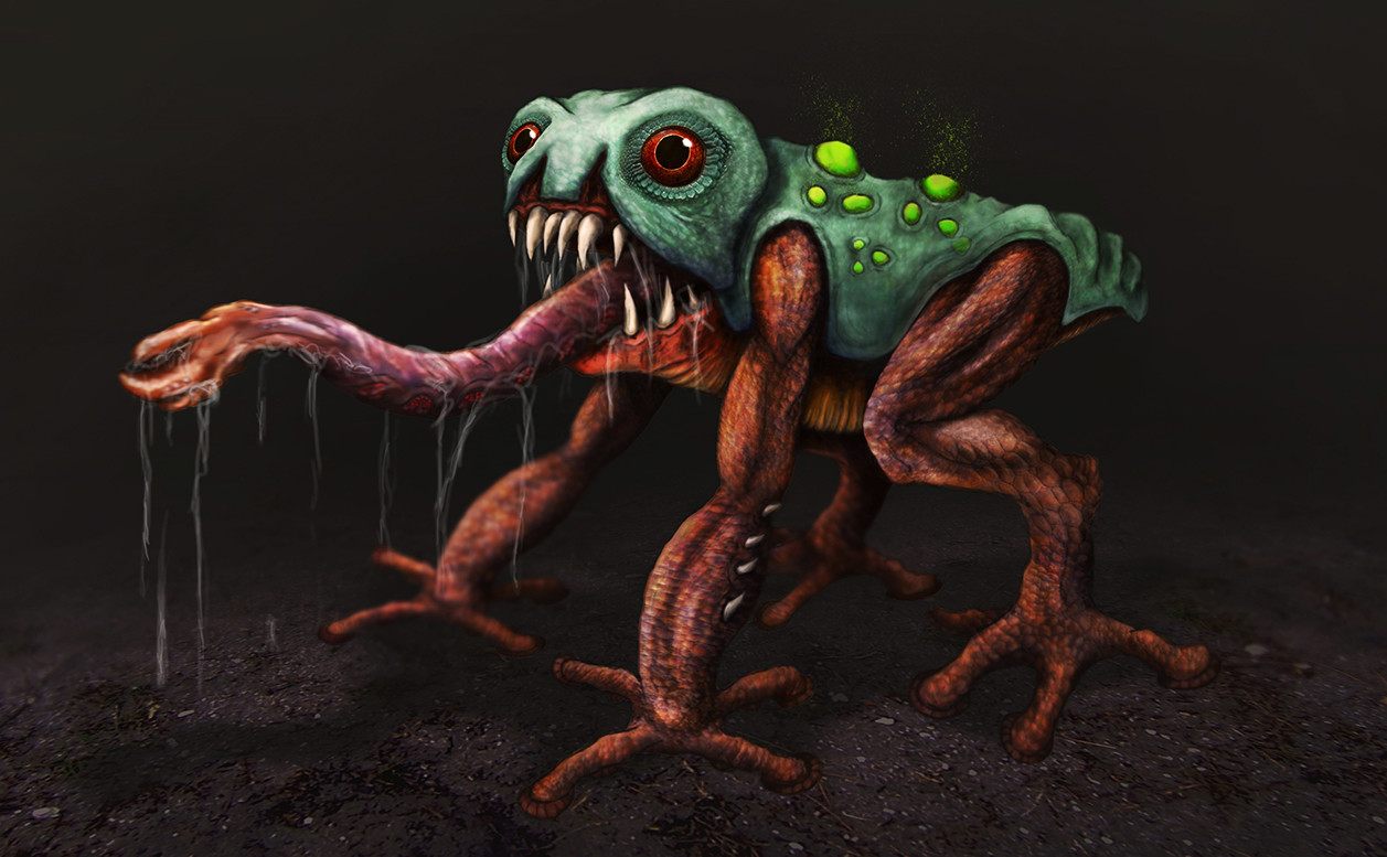 ArtStation - Frog Creature