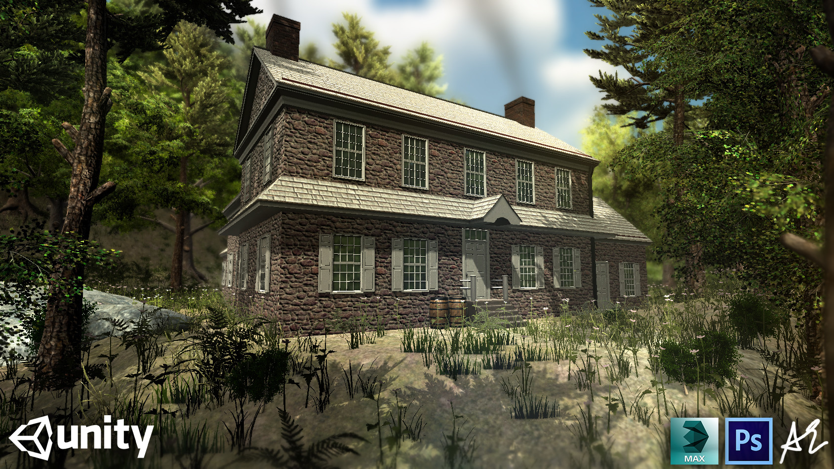 ArtStation - Stone Manor