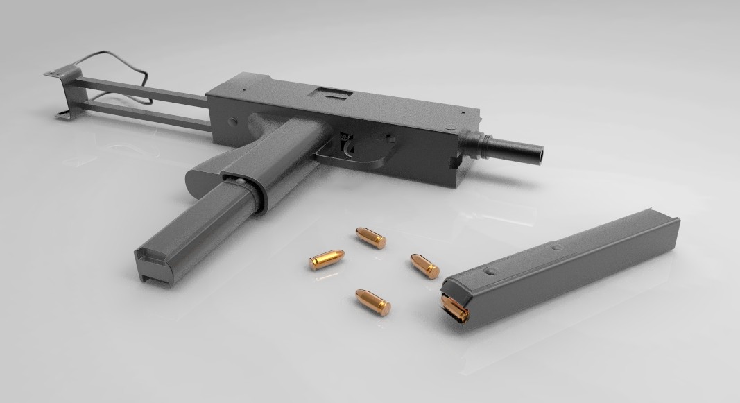 ArtStation - MAC-10 gun