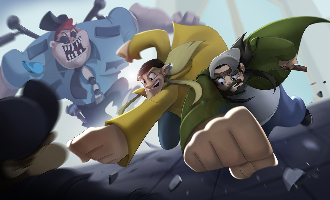 ArtStation - Jay and Silent Bob: Chronic Blunt Punch