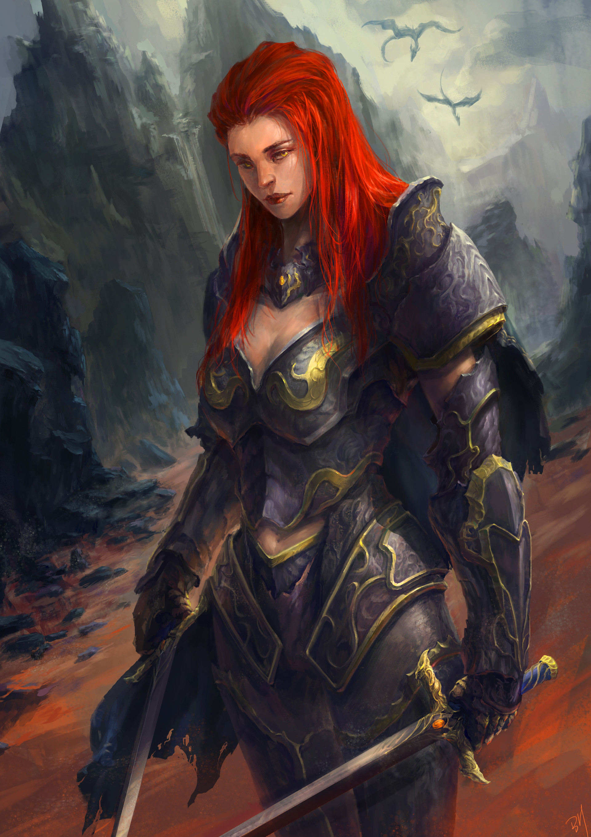ArtStation - Woman Warrior Tasli