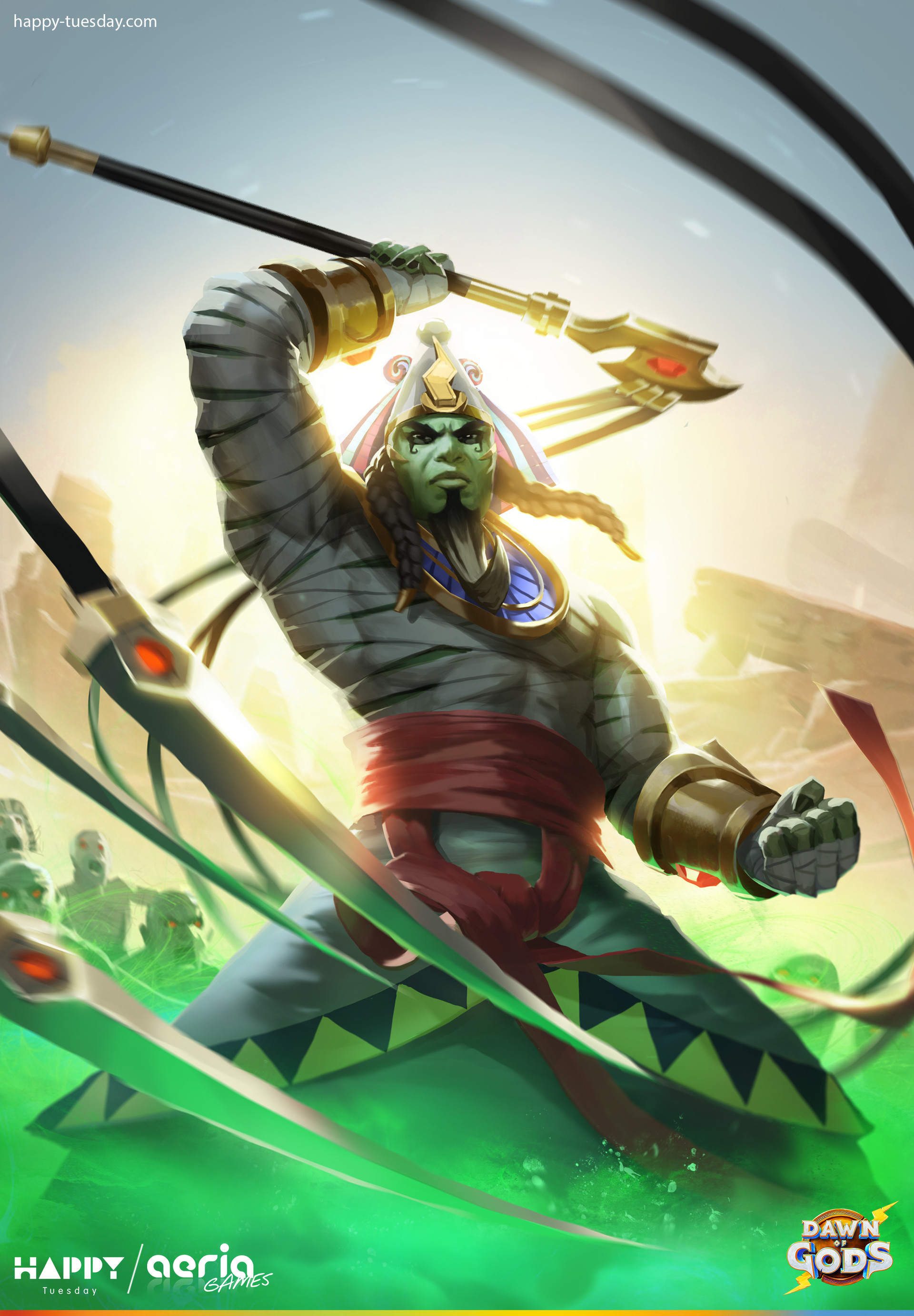 ArtStation - Dawn of Gods Osiris