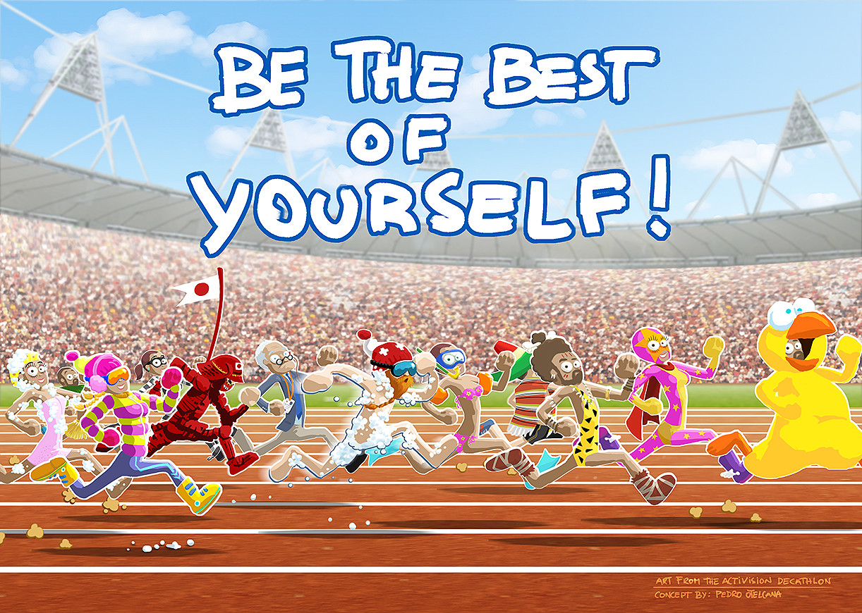 Pedro Otelcana - " On your marks... Get set... GO! " - Art for The ...