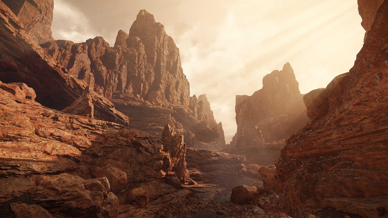 Walid Perrussel-K - Cryengine 3 Wasteland Rocks pack