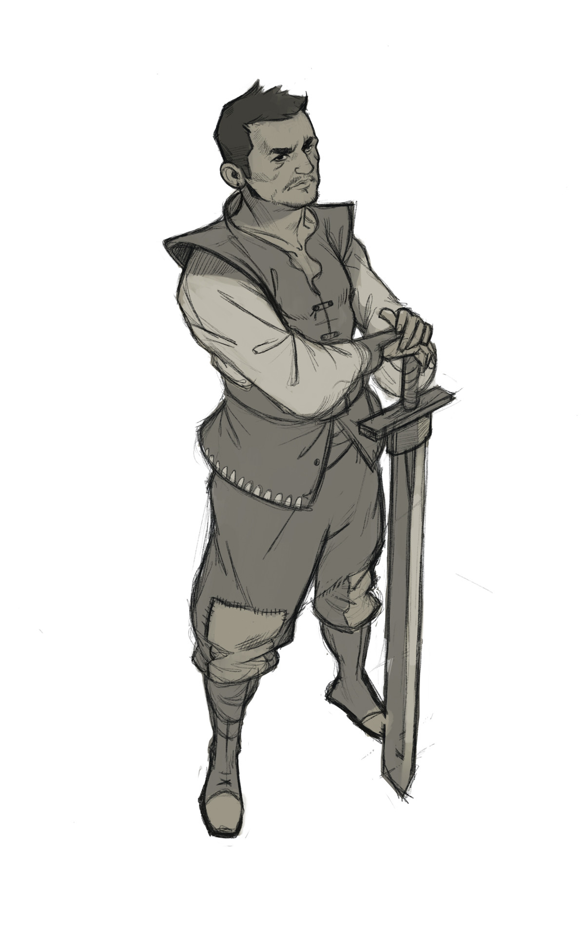 ArtStation - Character concept/drawing