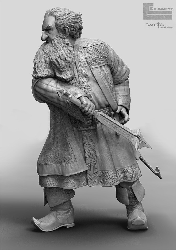 ArtStation - Balin the Dwarf Weta Collectible sculpt