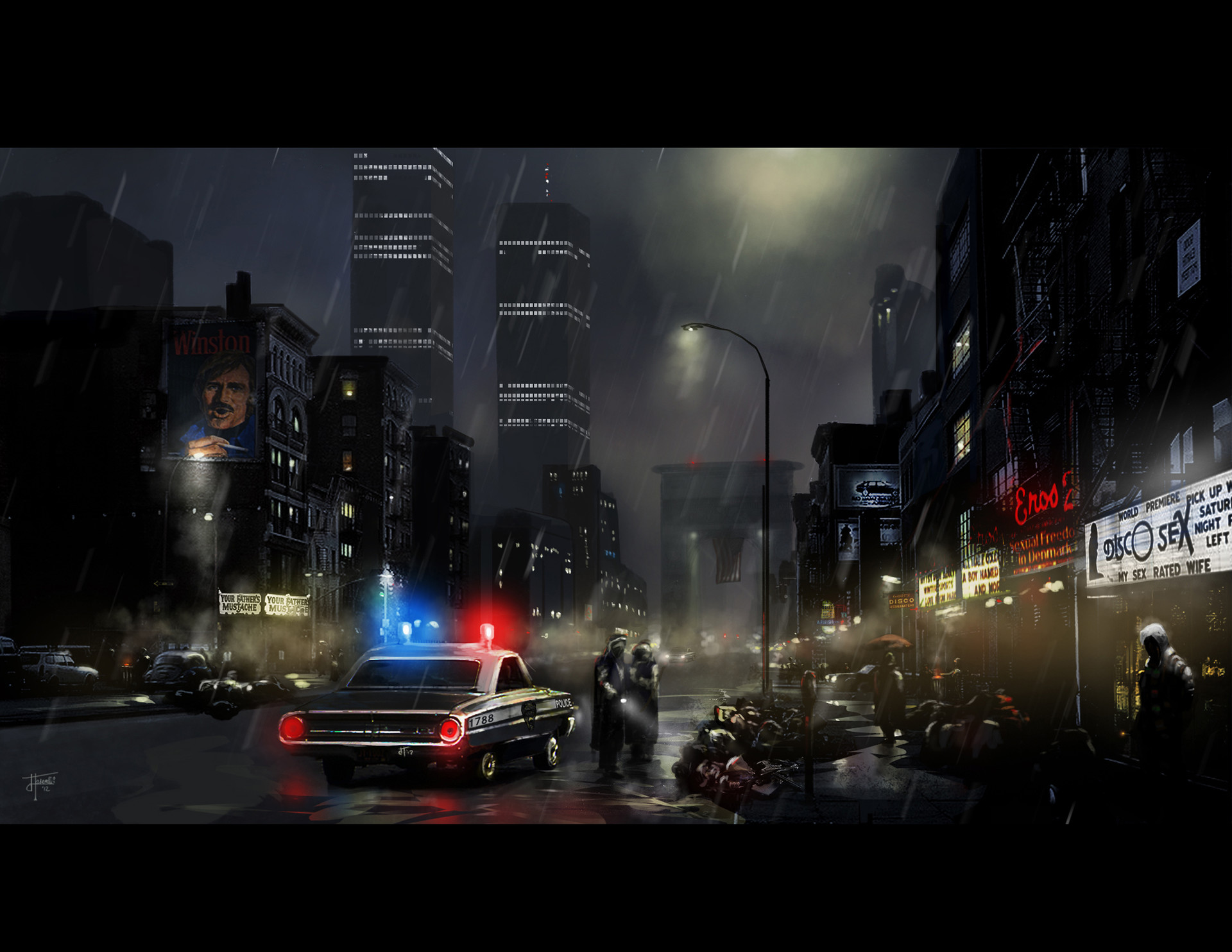 ArtStation - New York 70's