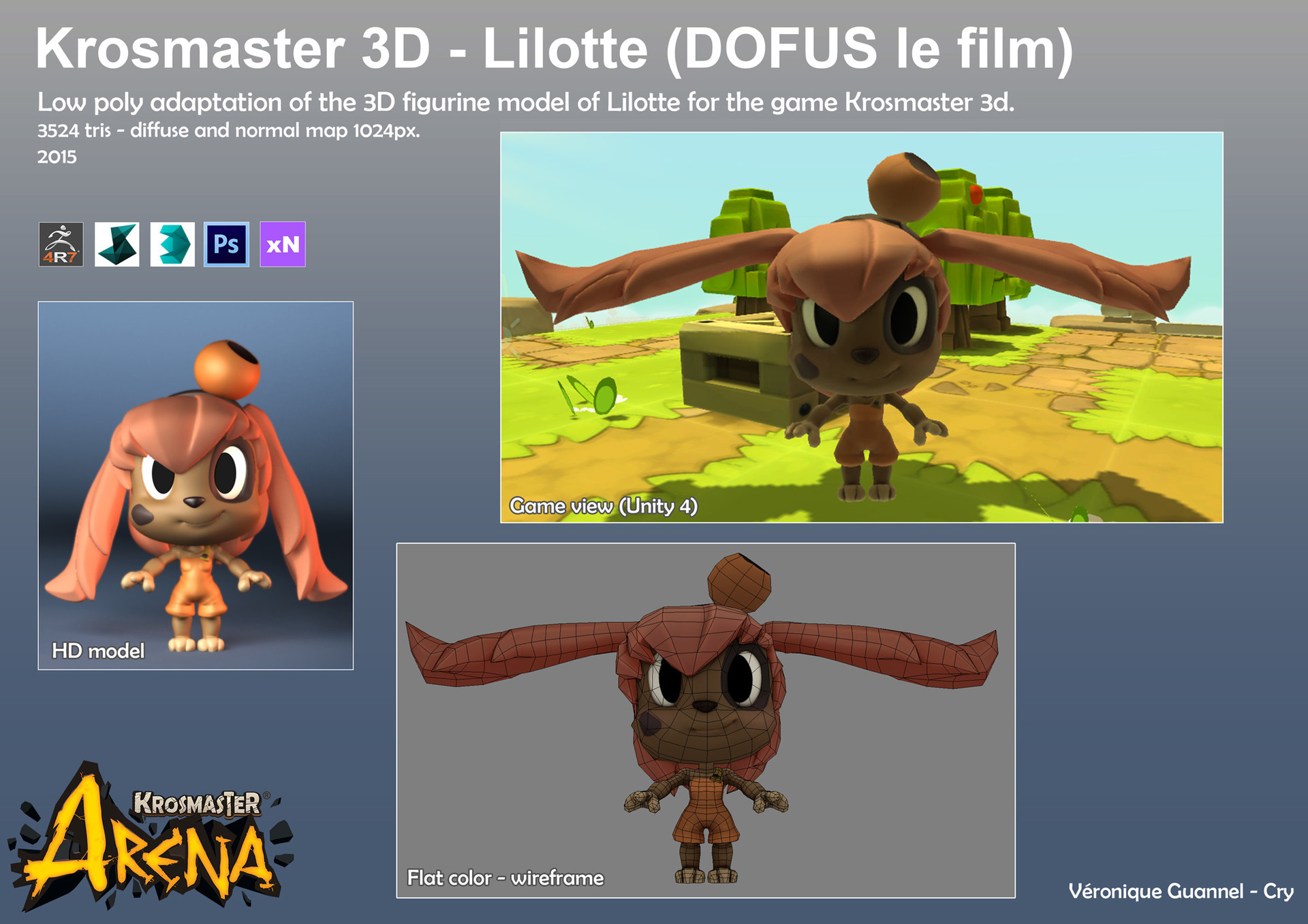 ArtStation - Krosmaster 3d - Lillote (Dofus movie extension)