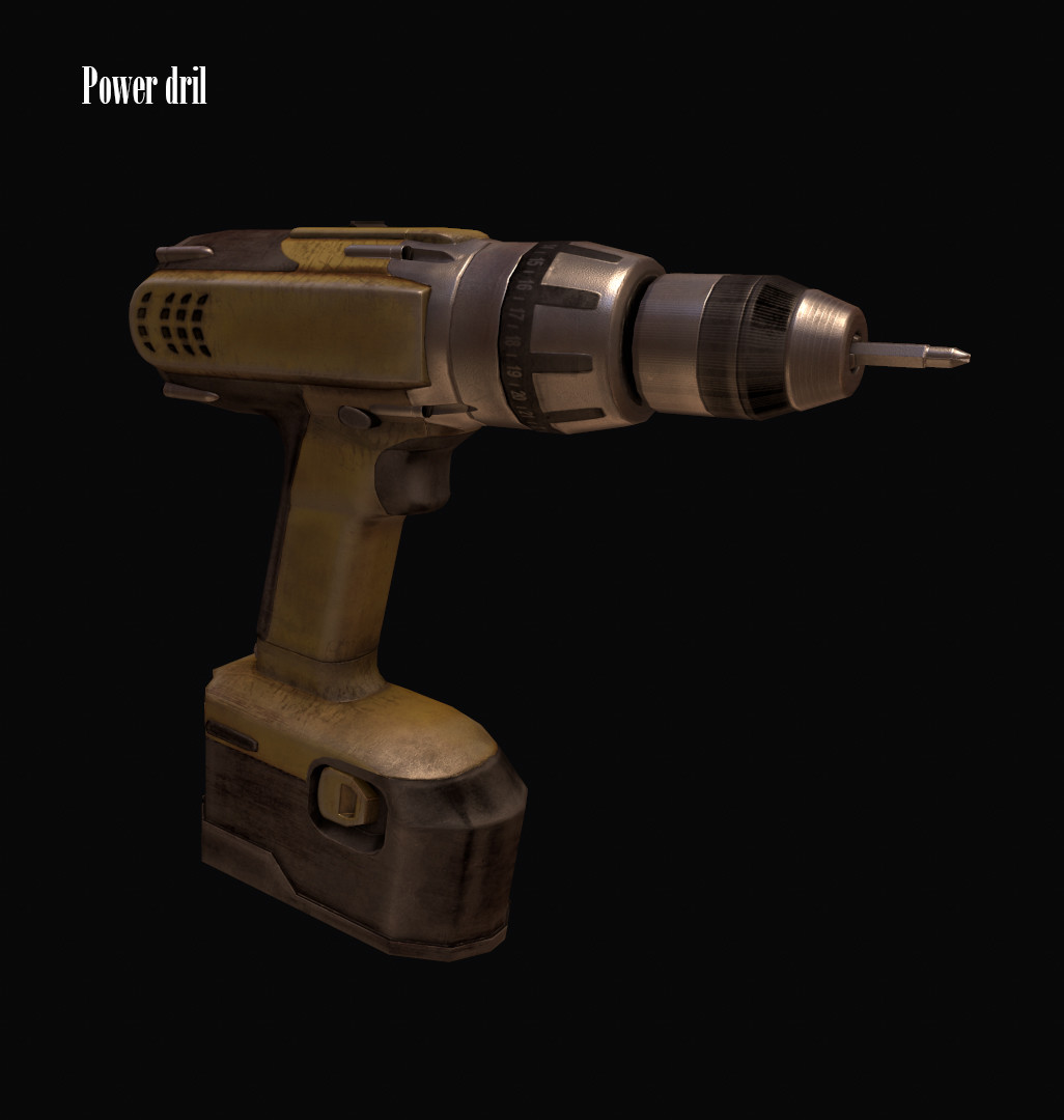 ArtStation - Power dril